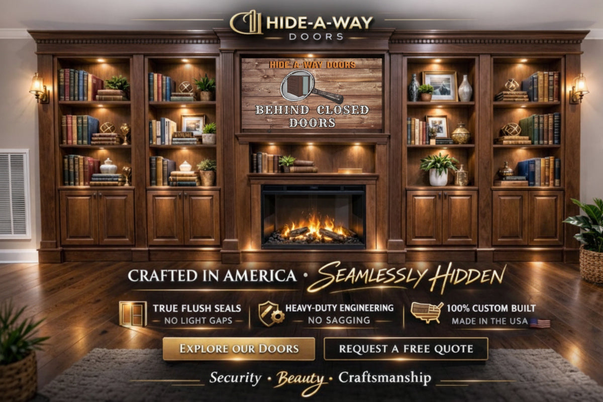 Hidden Door Bookcases & Hidden Doors | Custom Built | Hide-A-Way Doors