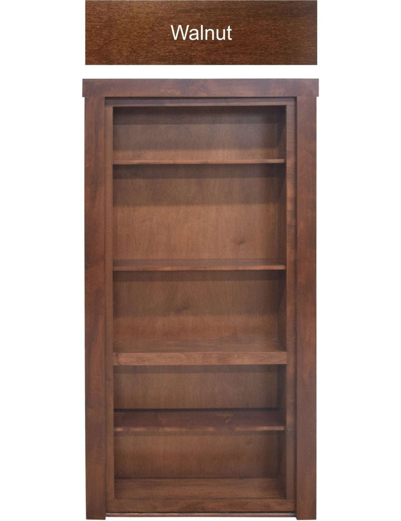 Single Bookcase Hidden Door – Real Wood | Hide-A-Way-Doors